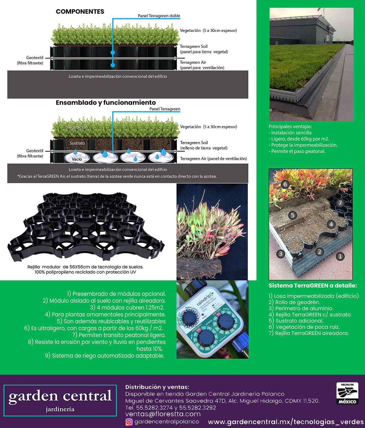 Tecnologias Verdes - Garden Central Jardinería - Index