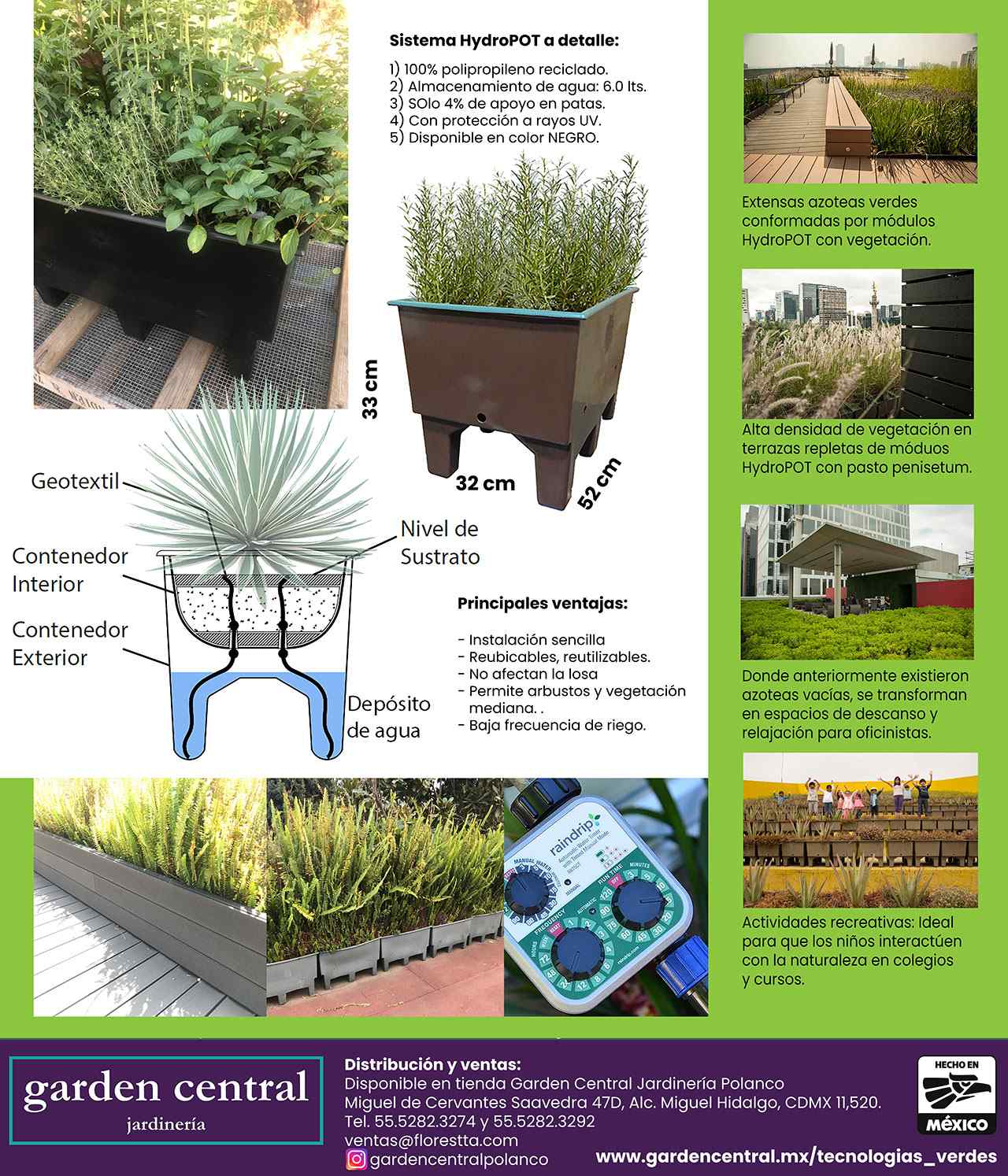 Tecnologias Verdes - Garden Central Jardinería - Index